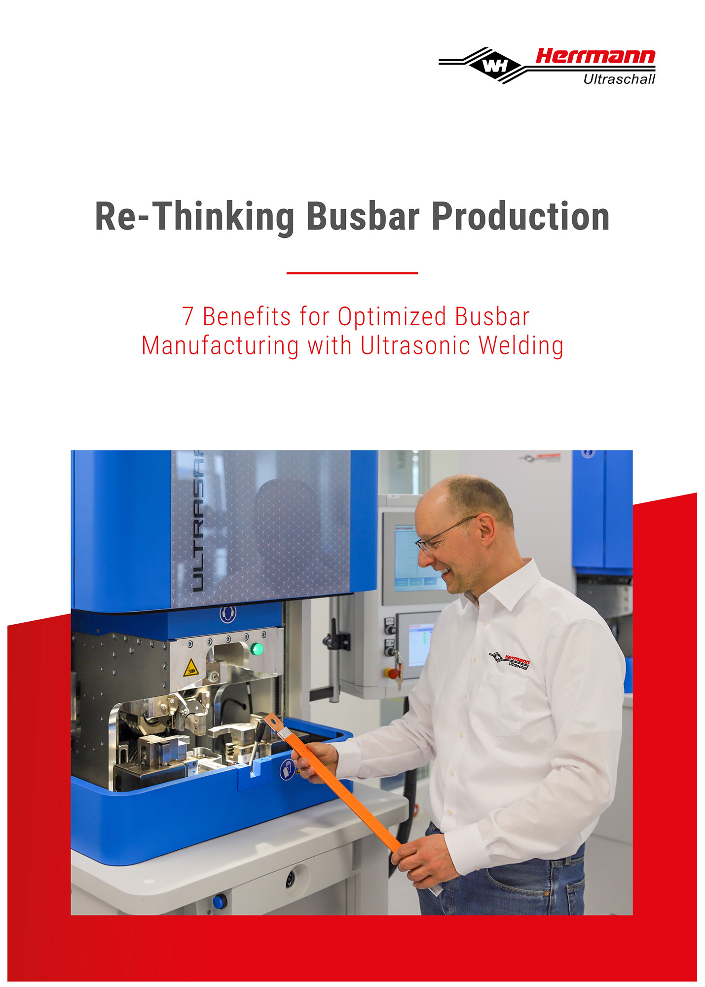 Ultrasonic Welding of Busbars | Herrmann Ultraschall